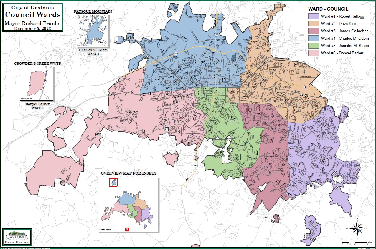 Map Of Gastonia Map Of Gastonia